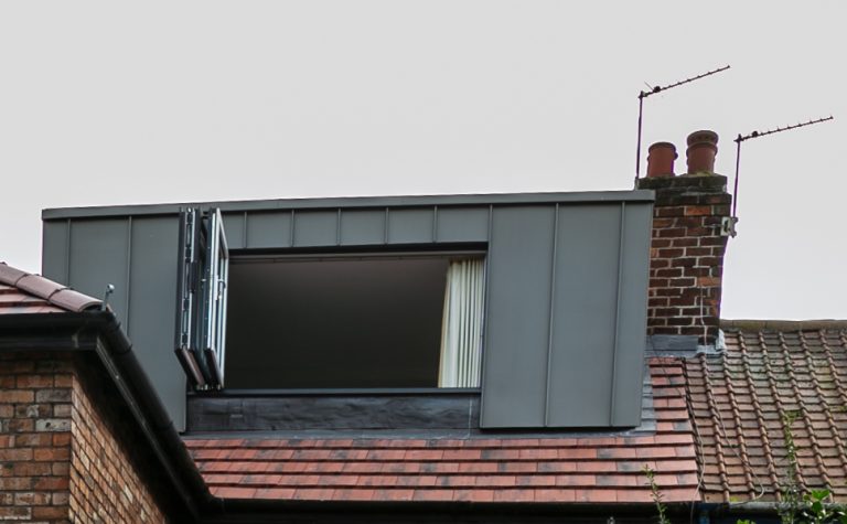 Zinc clad dormer loft conversion - Hive Architects